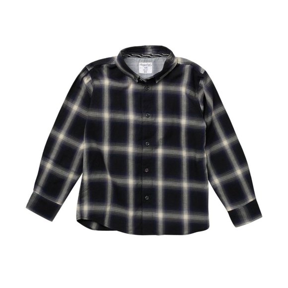 Sovereign Code | Shirts & Tops | Sovereign Code Outline Plaid Shirt New ...